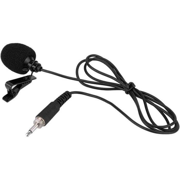 Mains Libres Microphone,Mini Micro Portable à Pince,Mains Libres,3.5mm ...