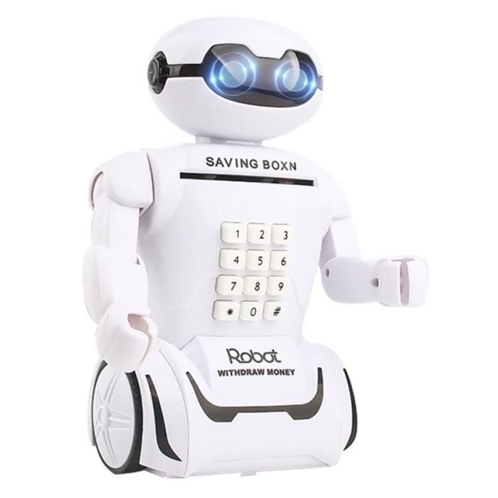 Piece - Monnaie CRAZE Toy Smart Robot Bank Cartoon Electric Music Money ...