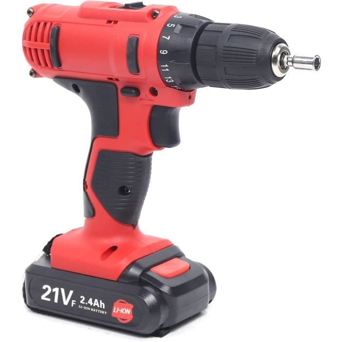Perceuse Visseuse Sans Fil 21V Visseuse Devisseuse Sans,2 Vitesses ...
