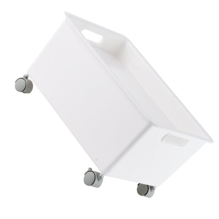 ROM Bacs De Rangement Panier À Livres Panier De Rangement À Roulettes ...