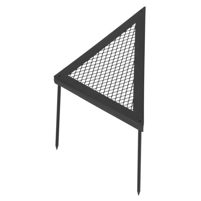Keenso Grill de filet de barbecue extérieur Camping en plein air en fer ...