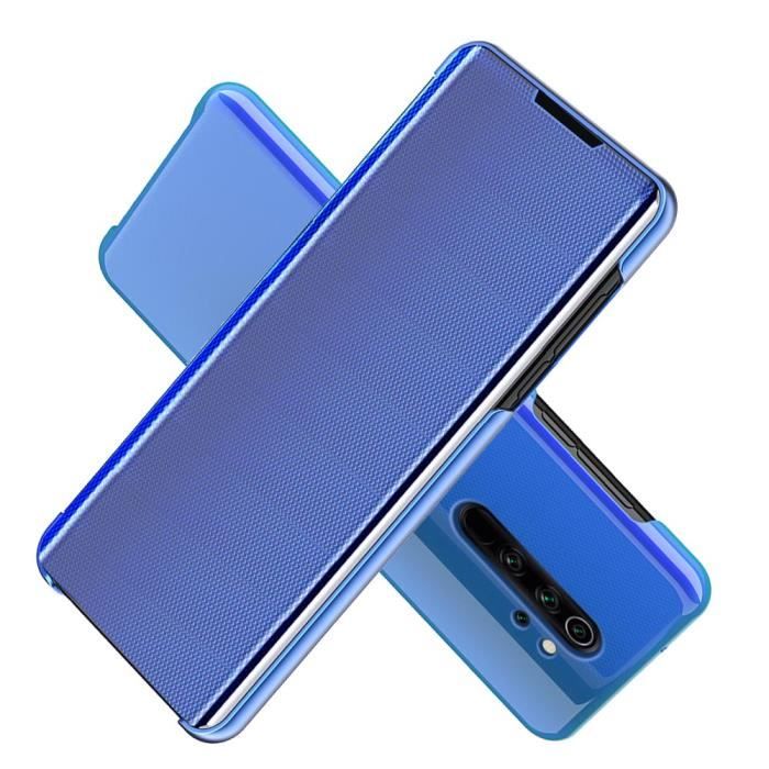 Coque Xiaomi Redmi Note 8 Pro, Ultra-Mince Flip Case Miroir de ...