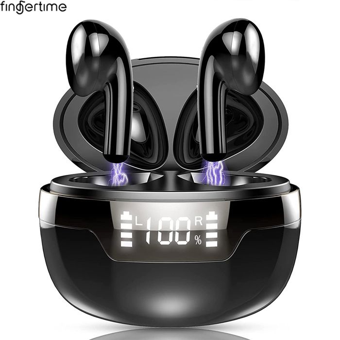 Écouteurs sans fil Bluetooth 5.2 Sports Écouteurs intra-auriculaires à ...