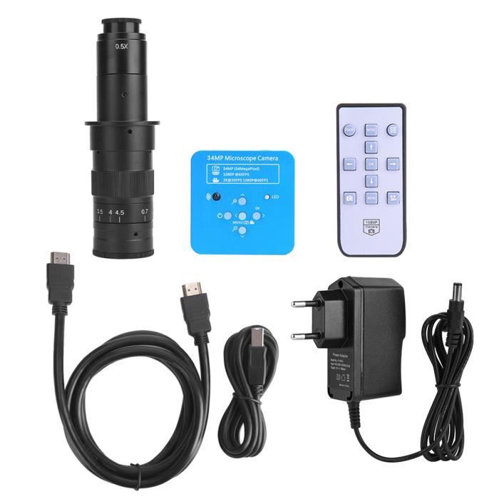 SALUTUYA caméra de microscope 34MP Caméra de microscope industriel USB ...