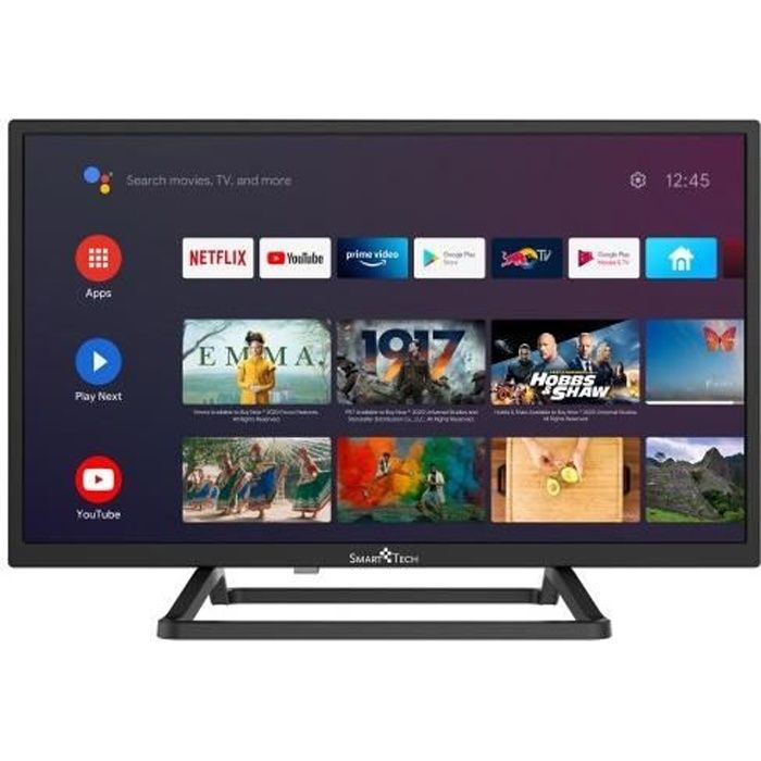 Smart Tech 24HA10T3 - TV LED HD 24" (60cm) - Android TV 9.0 - 3xHDMI ...