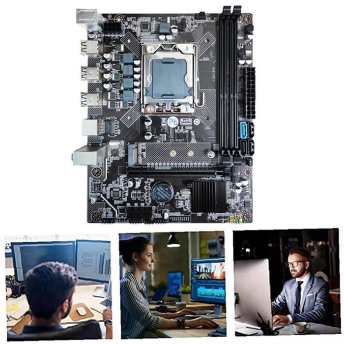 X79 LGA1356 Motherboard with E5 2420 CPU+2X4G DDR3 RAM M.2 NVME ...