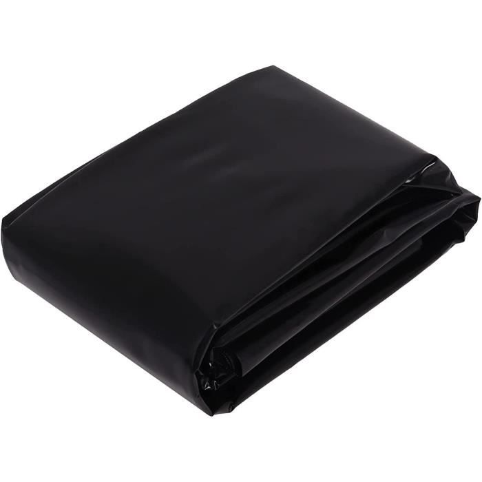 Bâche de Bassin - SSS - 10' x 12' - Noir - Robuste et Respectueux de l ...