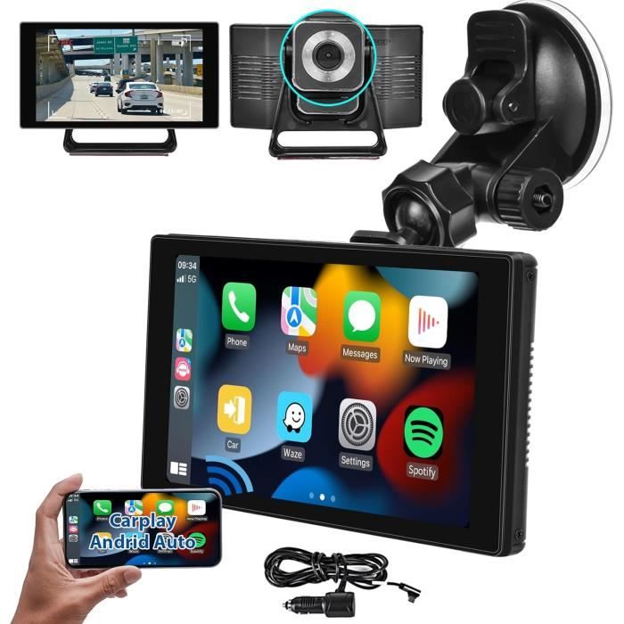 Écran Sans Fil Apple Carplay Et Android Auto, Moniteur Carplay ...