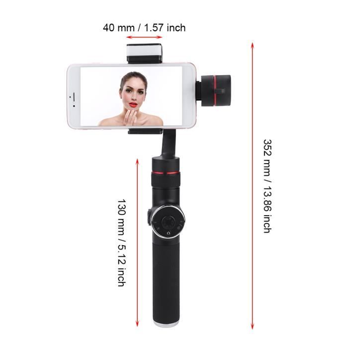 TIP Cardan portable léger avec support de stabilisateur de flash pour ...