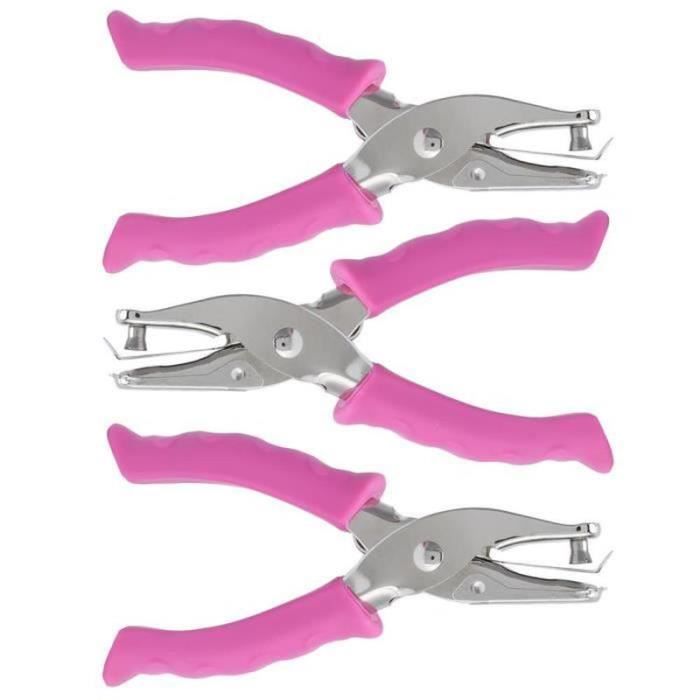 SY04158- perforatrice 1 trou Paquet de 3 perforatrices à un trou 6 mm ...
