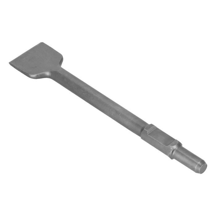 ZJCHAO Ciseau à racler Burin à racler large de 3 po en acier 40CR, tige ...