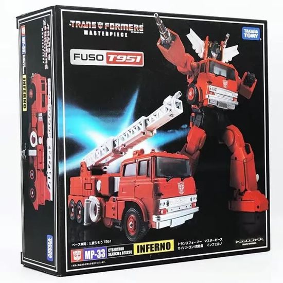 Figurine Miniature - Takara Tomy - MP-33 - Rouge - Transformers ...