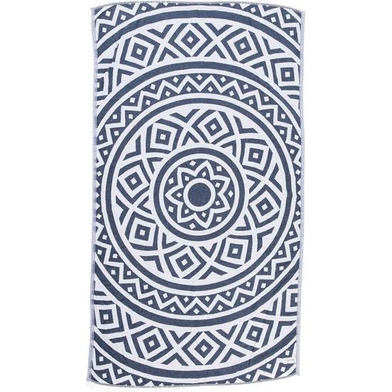 100% Coton - Venice Serviette Turque - Drap De Bain, Serviette De Plage - Fouta Peshtemal Avec ...