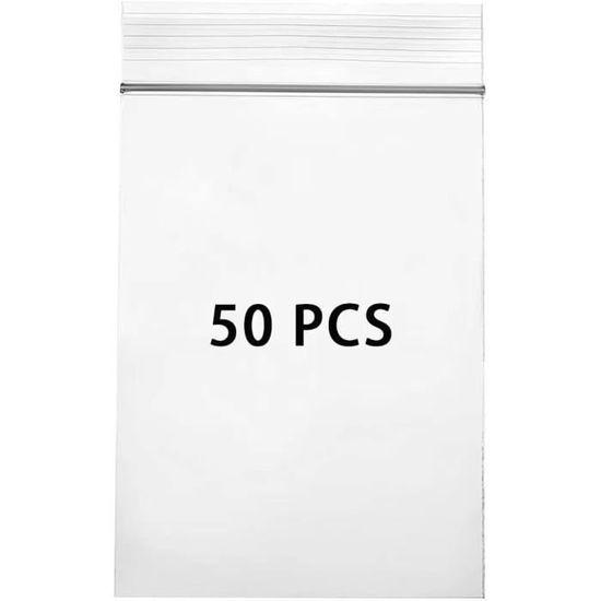 Sac En Plastique Transparent Refermable De Plusieurs Tailles ...