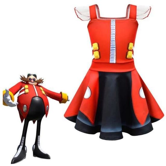 Sonic the Hedgehog robe enfant cosplay costume robe halloween carnaval ...