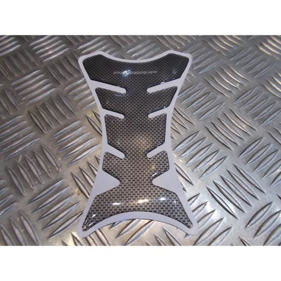 Autocollant adhesif carbone protege reservoir essence moto sticker ...