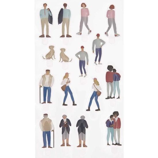 Stickers - RICO DESIGN - Figurico - 3D - Décoration - Création de ...