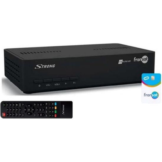 Récepteur TV Satellite HD - STRONG - SRT7407 - Reconditionné - Multi ...