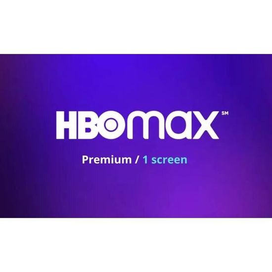 HBO MAX premium Abonnement 1 écran 4K - Cdiscount TV Son Photo