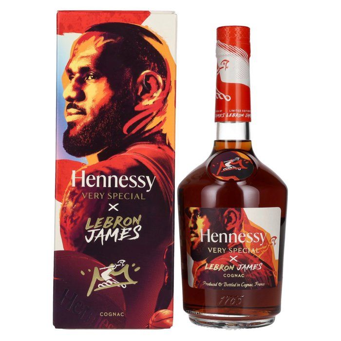 Hennessy Very Special Cognac Lebron James Edition 40% Vol. 0,7l en ...