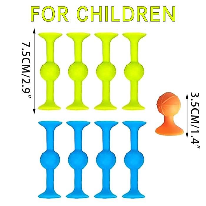 Petits 9pcs - Bâton de succion de fléchettes Pop Fidget, jouet anti ...