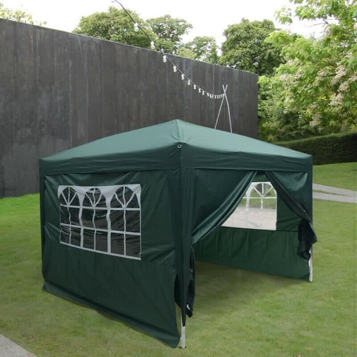 Tonnelle tente de reception pliante pavillon chapiteau barnum 3 x 3 m ...