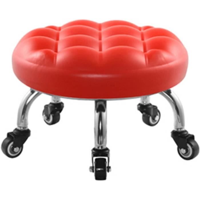 WEYE-Tabouret pivotant roulettes pivotantes de Bureau, Tabouret Bas ...