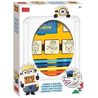 Set de créations MINIONS; 4 Tampons + 7 Feutres - Cdiscount Jeux - Jouets
