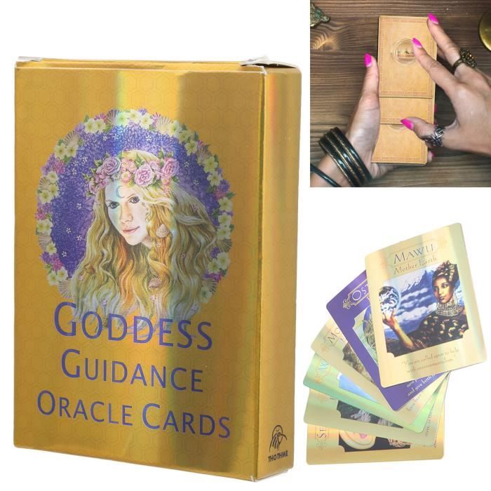 Version laser tarot sort carte de divination version anglaise déesse ...