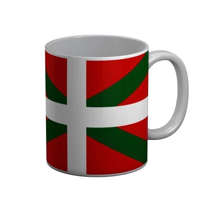 Mug - FABULOUS BIJOUX - Drapeau Pays Basque - Céramique - Compatible ...