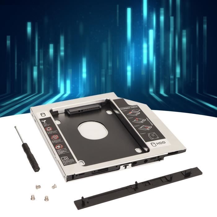 YID Caddie de disque dur 2 SDD Caddy, Adaptateur Universel pour Disque ...