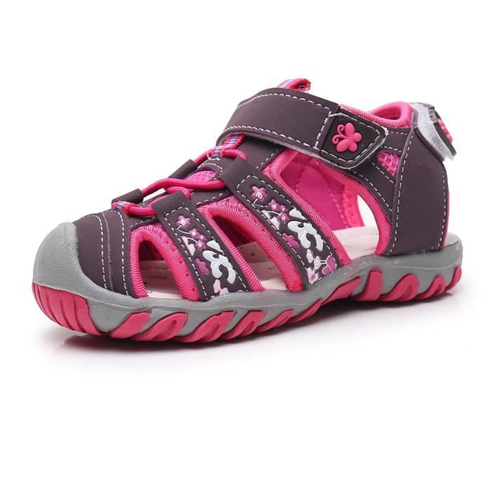 Sandales Enfant,21-32 Chaussure de Sport Outdoor Plage Sandales Fille ...