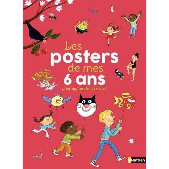 Posters éducatifs - NATHAN - Posters de mes 6 ans - 12 posters - Pour ...