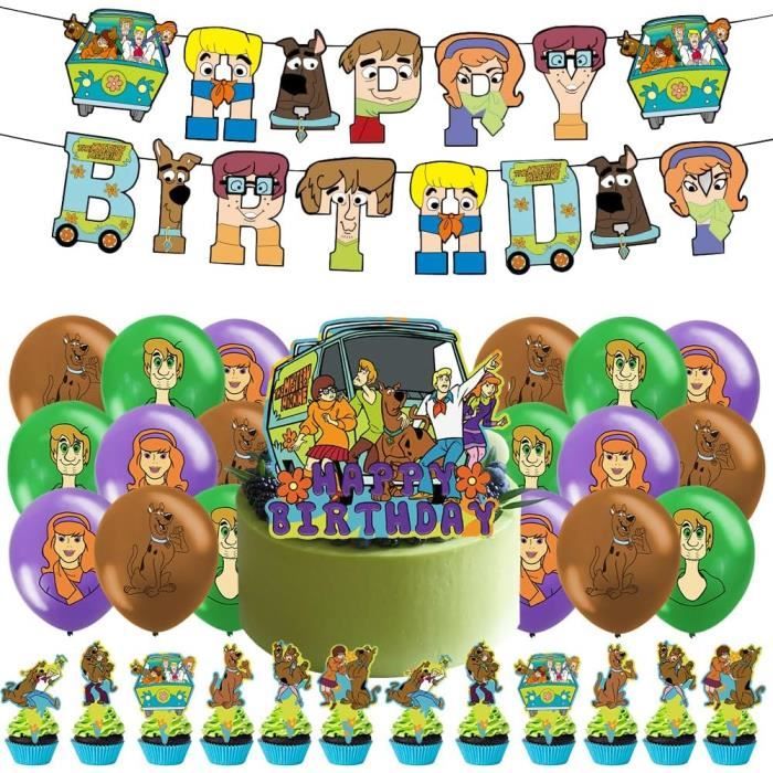 Décorations De Fête Scooby Doo, Scooby Doo Décoration Anniversaire ...