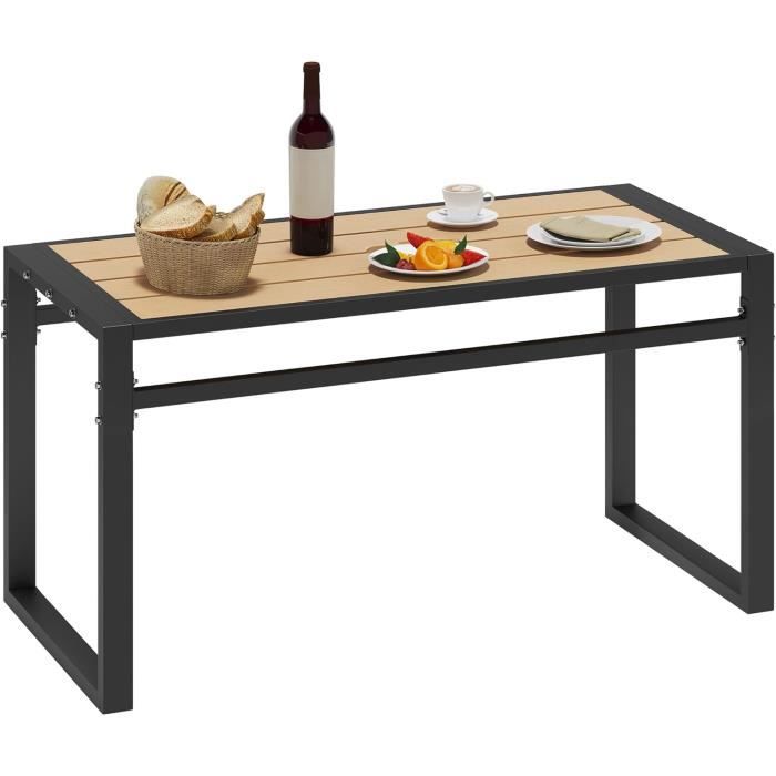 YITAHOME Table Basse de Jardin avec Trou pour , Table Basse d'Extérieur ...