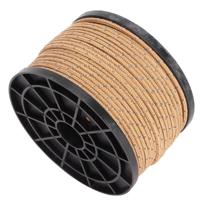 WOH - Corde de tente de jardin haute densité camping en plein air corde ...