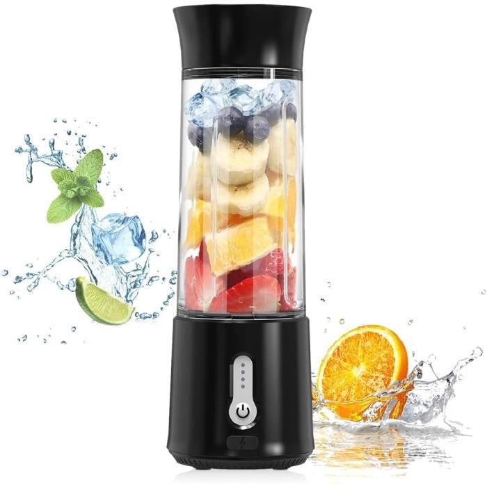 Mixeur Portable 500 Ml Mini Mixeur Smoothie Blender Usb Rechargeable ...