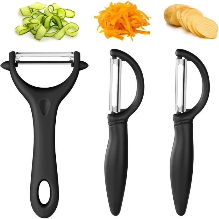3 Pièces Econome Legumes Universel,Eplucheur Pomme De Terre,Eplucheur ...