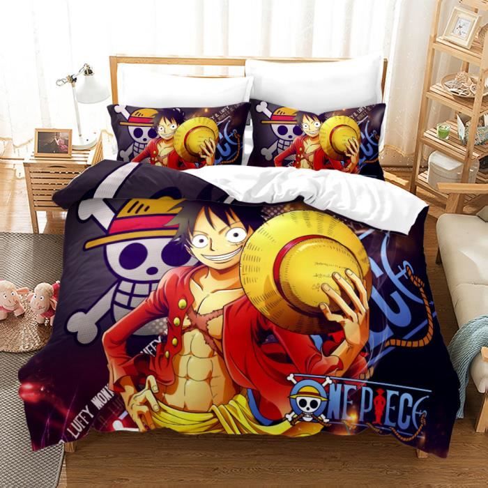 Animé Chopper Zoro Sanji Cute One Piece Luffy 220 240cm Taille 1 Housse
