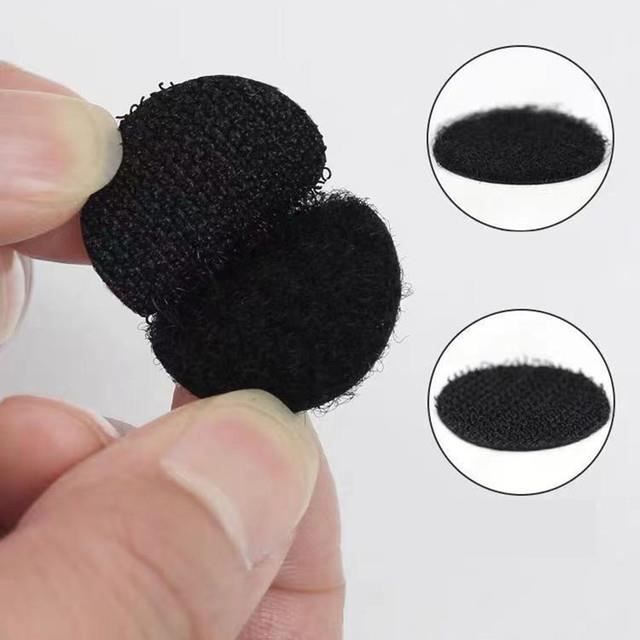 Velcro collant,20mm black 100 pair--Bande adhésive double face ...