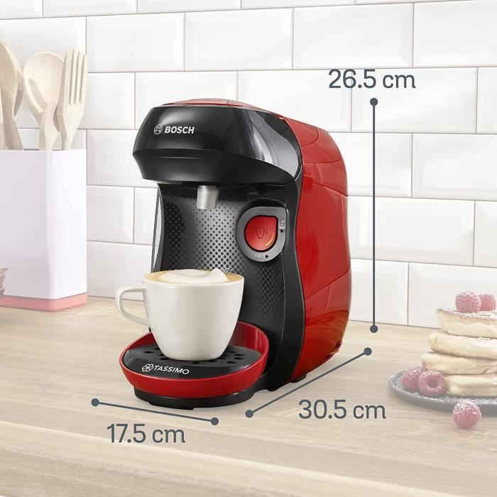 Bosch TAS1003 Machine à Café Tassimo Happy, plus de 40 boissons chaudes ...