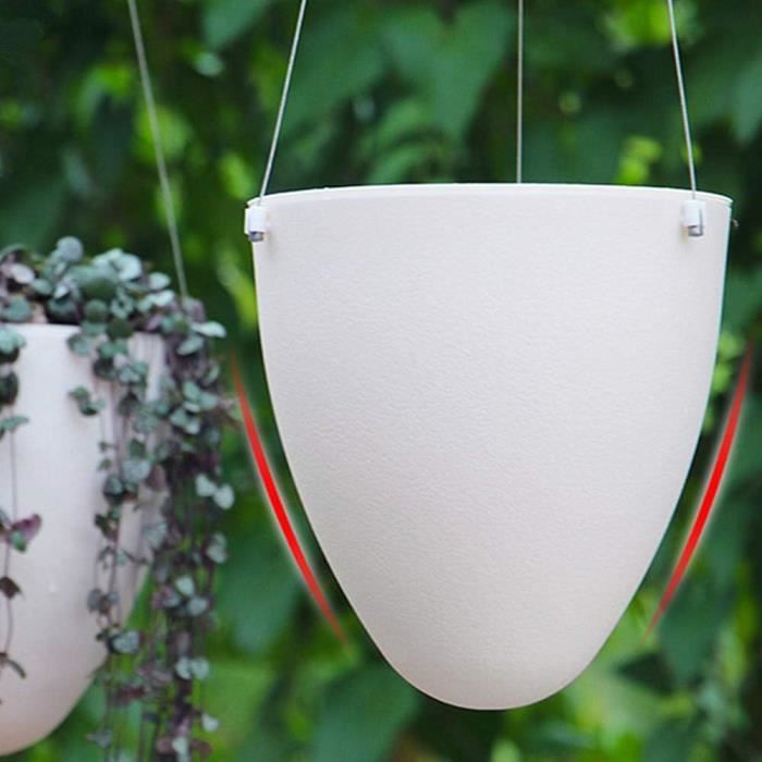 Pot De Fleur a Suspendre Pot De Fleur a Accrocher des Pots en Plastique ...