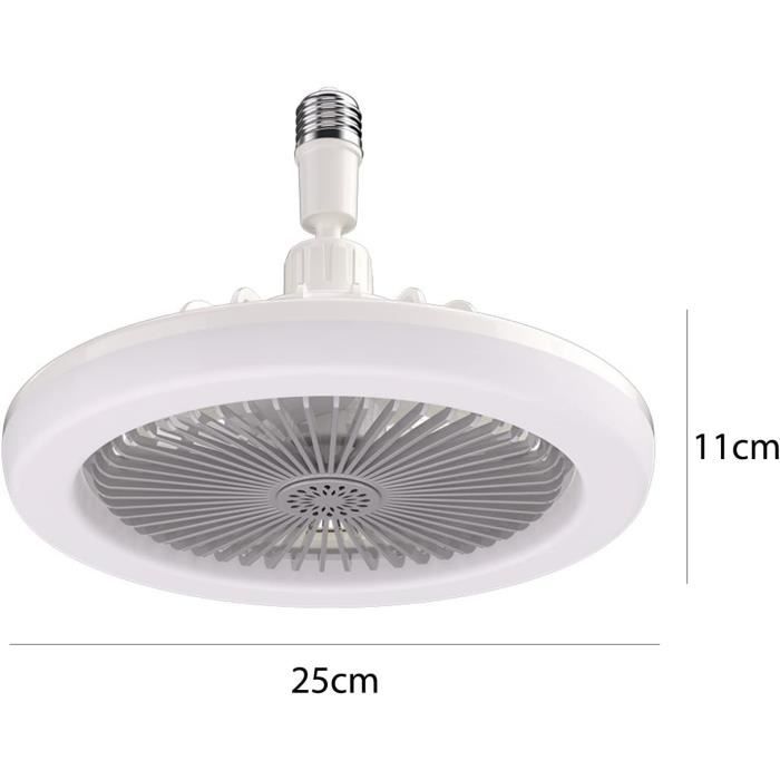 Led Fan Plafonnier Ventilateurs Plafond Led 30W E27 À Intensité ...