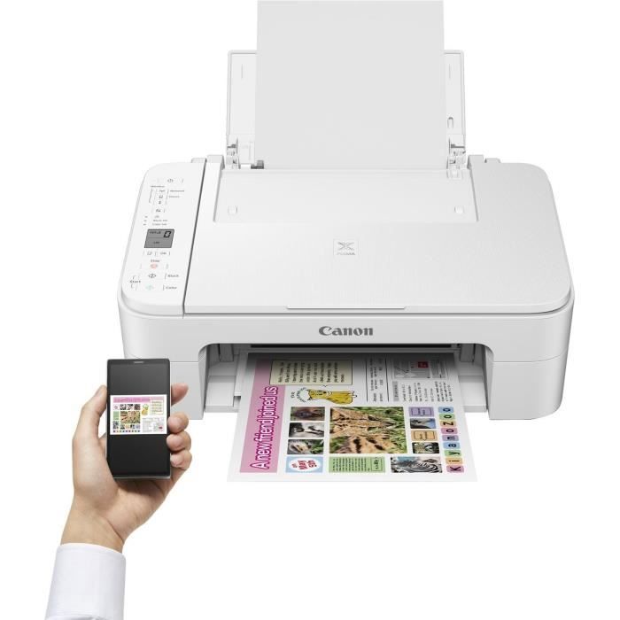 Imprimante Multifonction - CANON PIXMA TS3151 - Jet d'encre bureautique ...