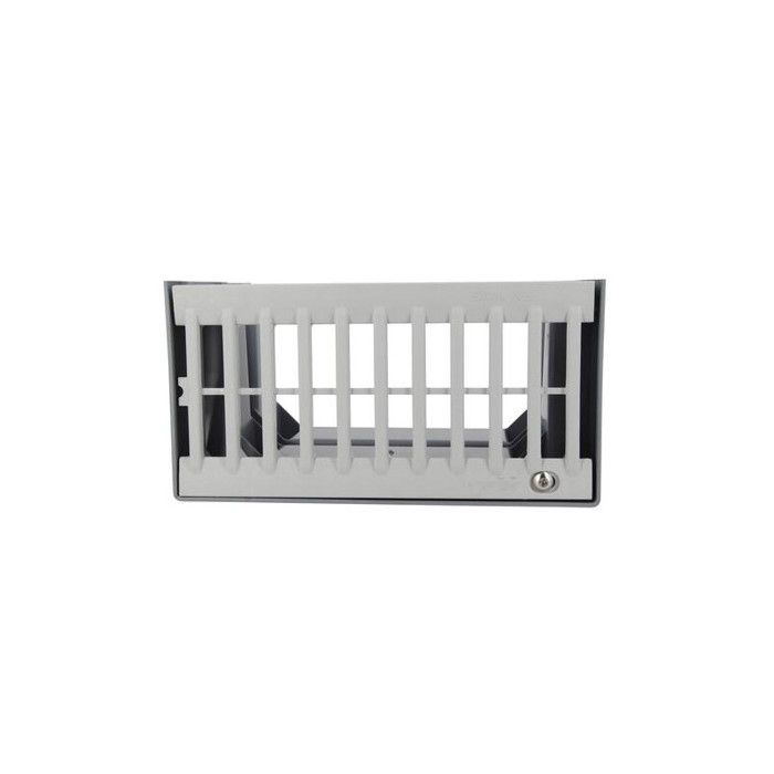 Courette Anglaise avec grille grise hauteur 20cm, 134cm3. - Cdiscount ...