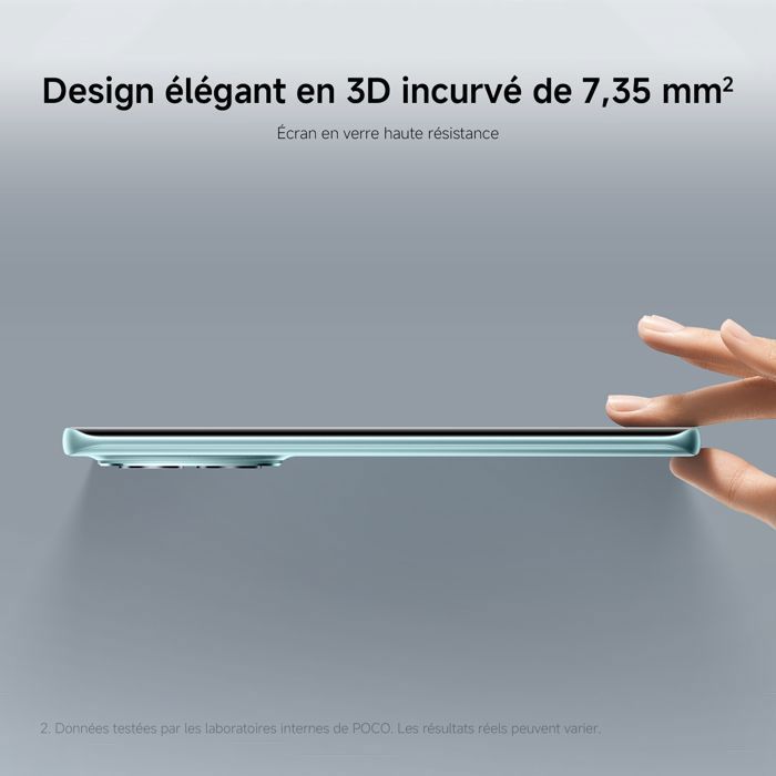 POCO M8 5G Argent 8 GO + 256 GO Snapdragon® 6 Gen 3 - Cdiscount Téléphonie