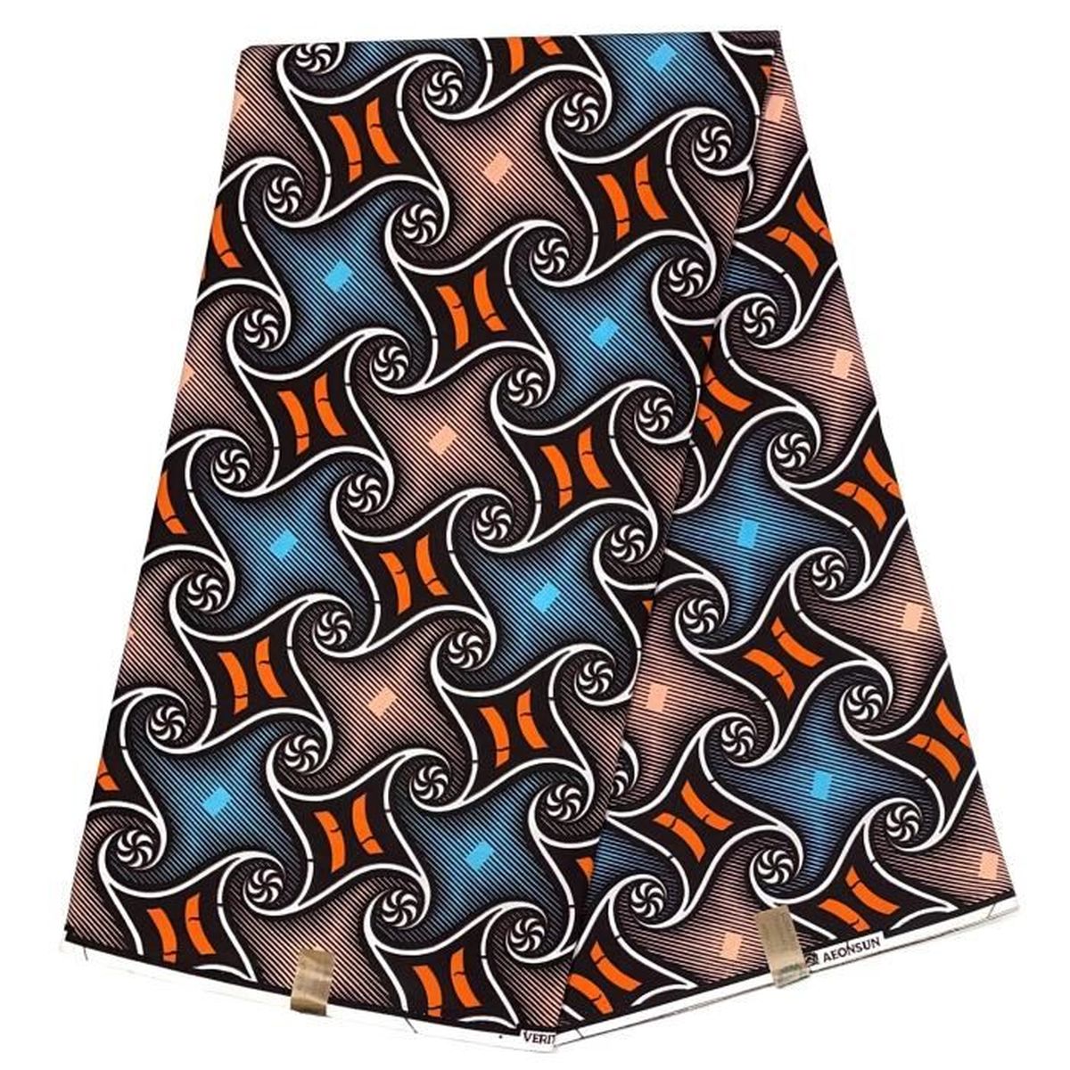 Wax Pagne Tissu Africain collection HITARGET 6 Yards ciré imprimé pur ...