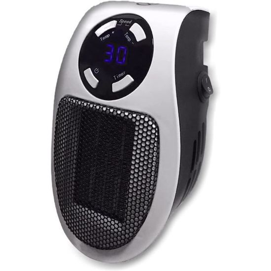 Chauffage soufflant électrique 500W Mini radiateurs en céramique Petit ...