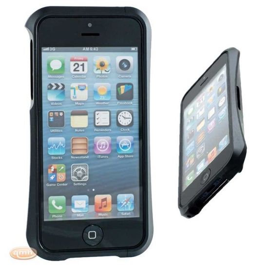 Cadre iPhone 5 Aluminium NOIR - Cdiscount Téléphonie
