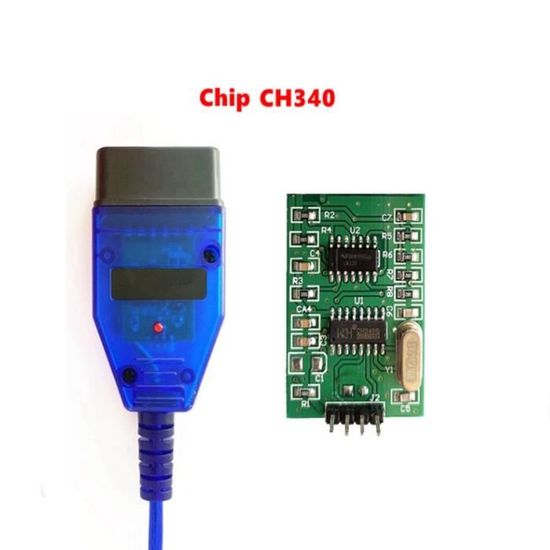 CH340 normal - Interface De Diagnostic Obd2 Usb, Commutateur 4 Voies ...